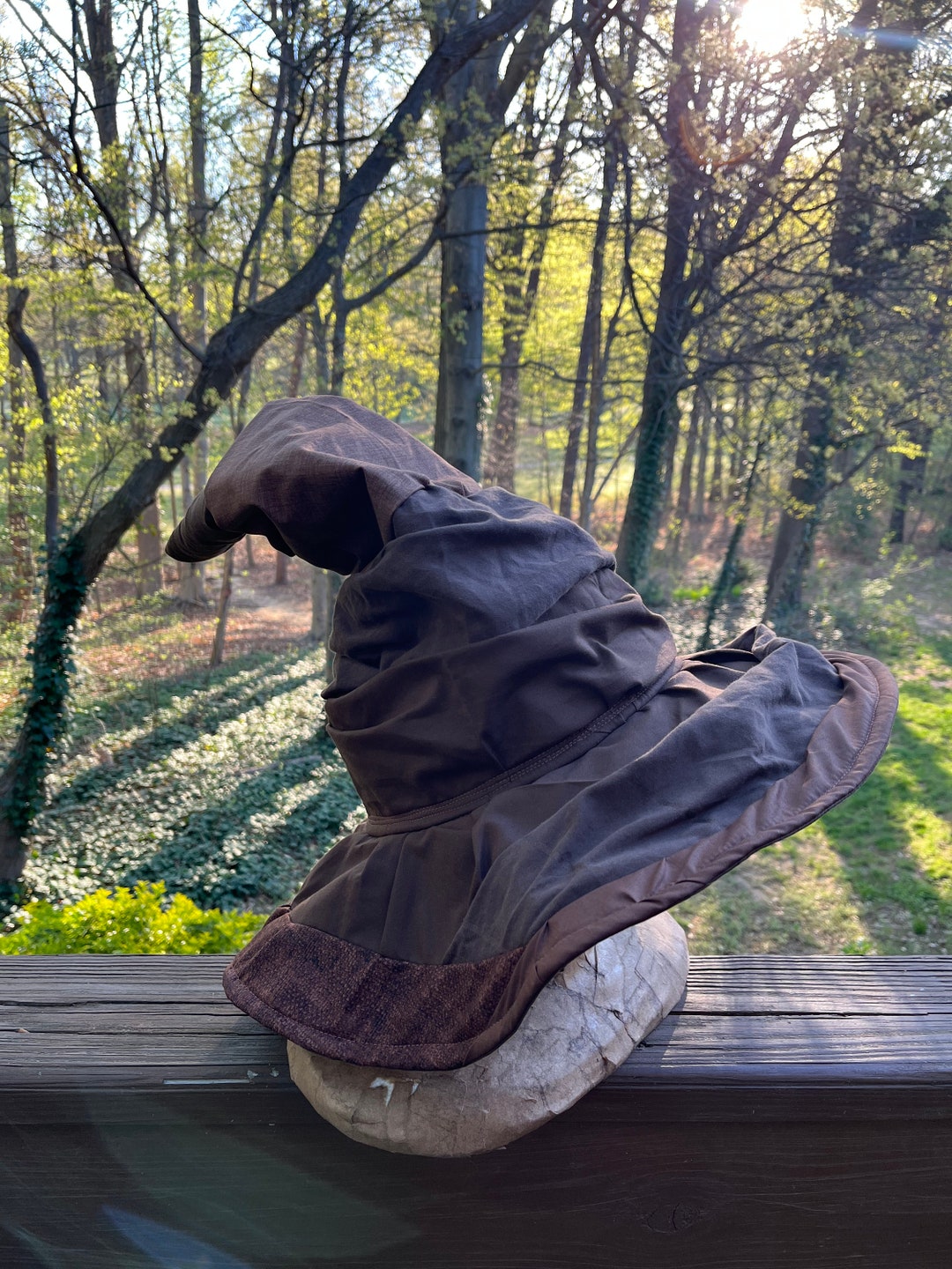 Custom Brown Wizard Hat - Etsy
