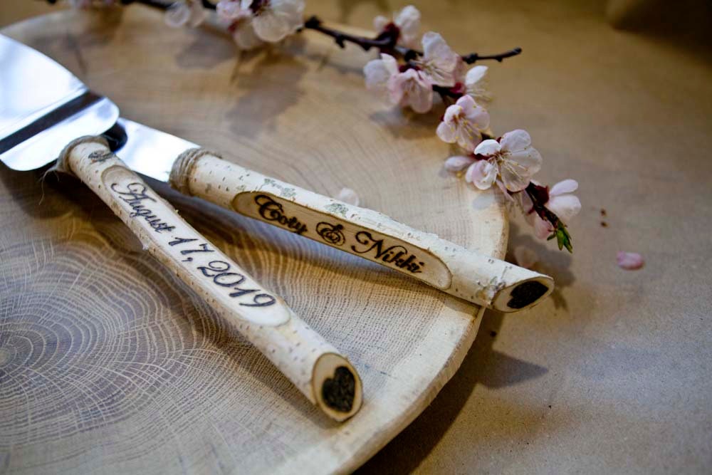 Personalized Knives, Wedding Cake Set/ Wedding Server Set/ Wedding Set ...