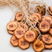 30 the Personal Tree Branch Tags - Wood Slices - Tree Slices - Wedding ...