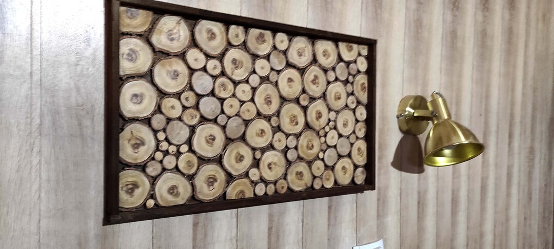 Rustic Wall Sculpture/sliced Wood Art/ Wood Wall Art,wall Wood Art ...