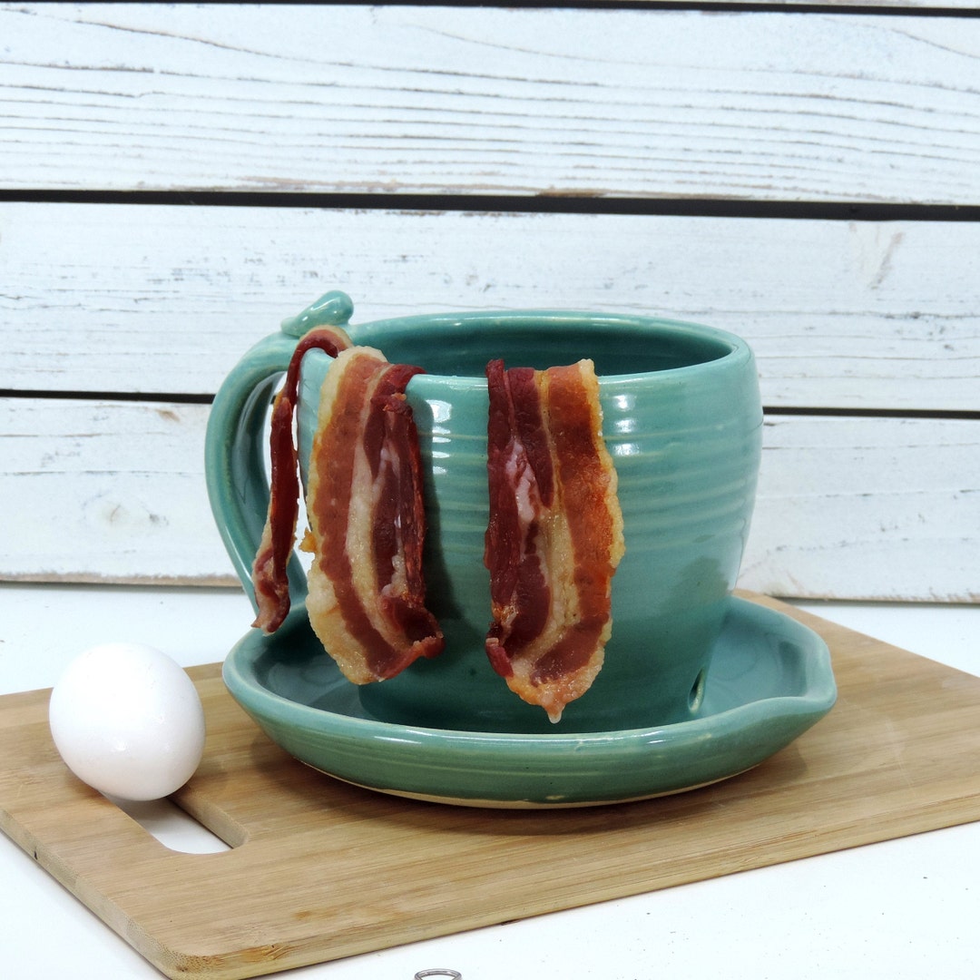 Bacon Cooker, Recipe & Ready to Ship, Recipe, Handmade Microwave Bacon ...