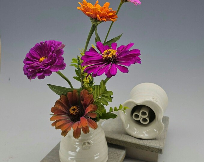 Handmade Pottery Vase, Ceramic Flower Vase, Home Decor, Ceramics and ...