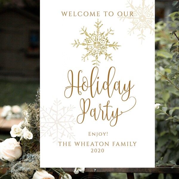 Flakes Welcome Sign - Etsy