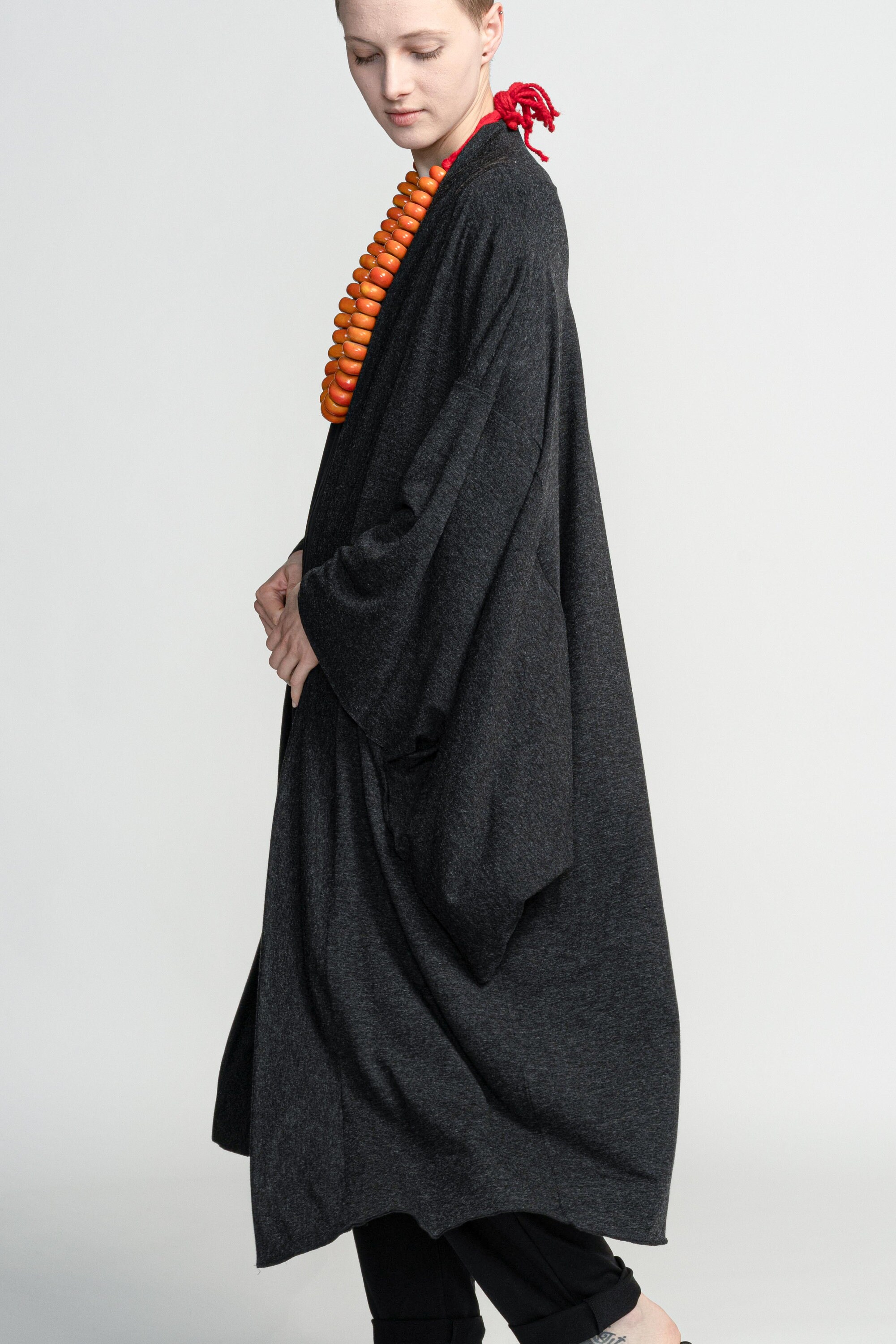 Unisex Japanese Haori Haori Jacket Kimono Jacket Haori Grey - Etsy