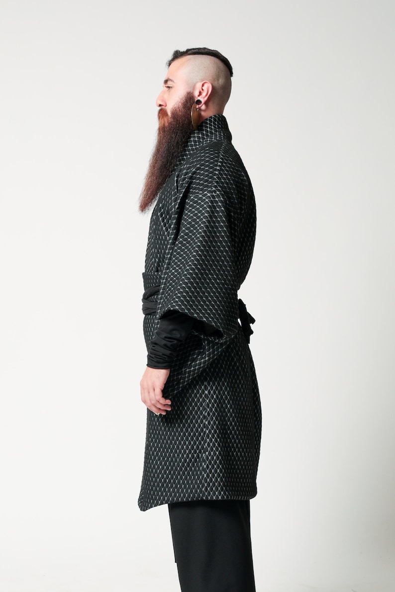 Winter Haori Kimono Jacket for Men, Quilt Haori Coat, Gender-neutral ...