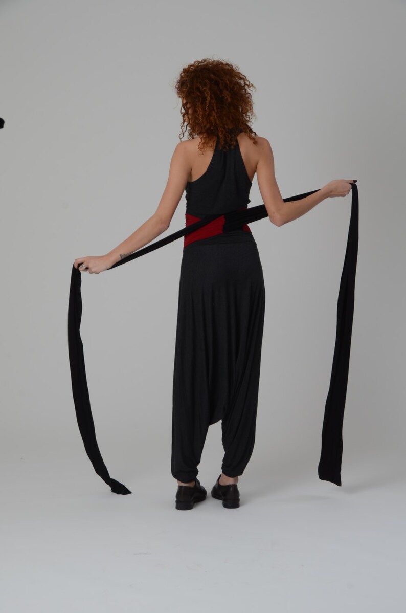 Red Obi Belt Red Women's Belt Boho Extra Long Belt - Etsy