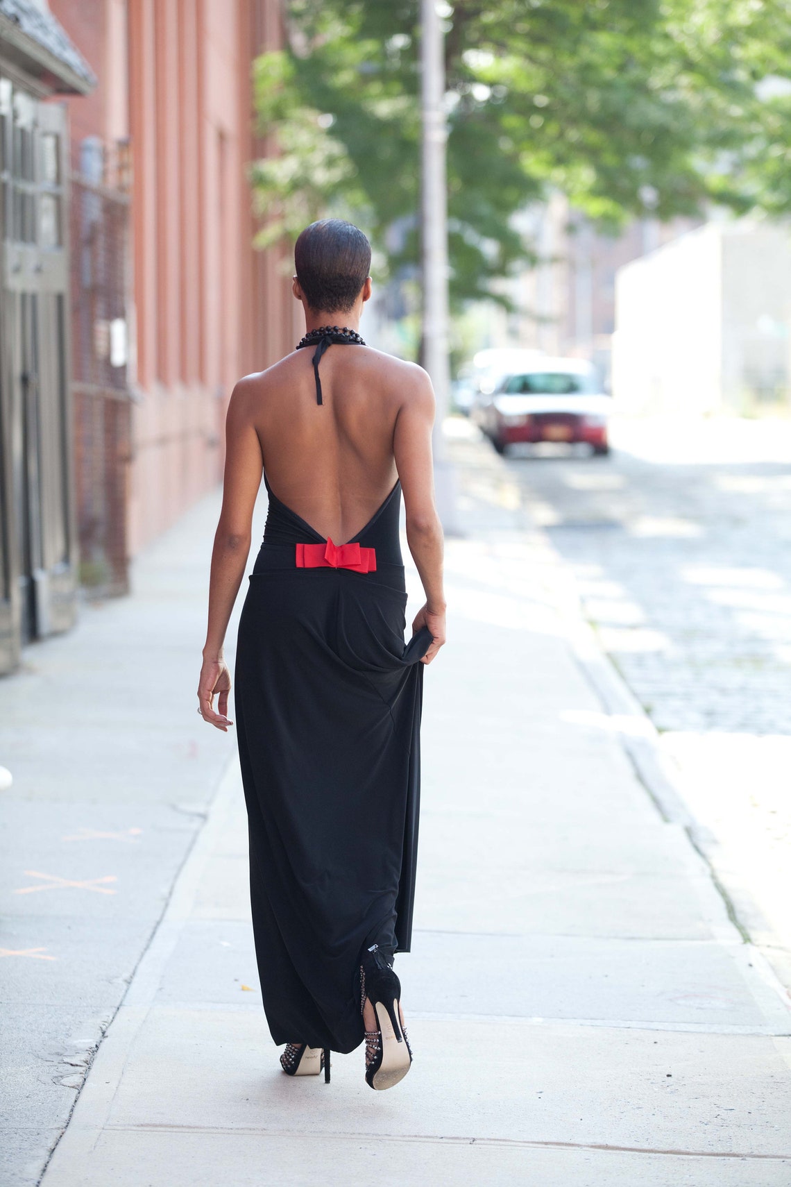 Open Back Dress Sexy Evening Dress Backless Dress Evening - Etsy