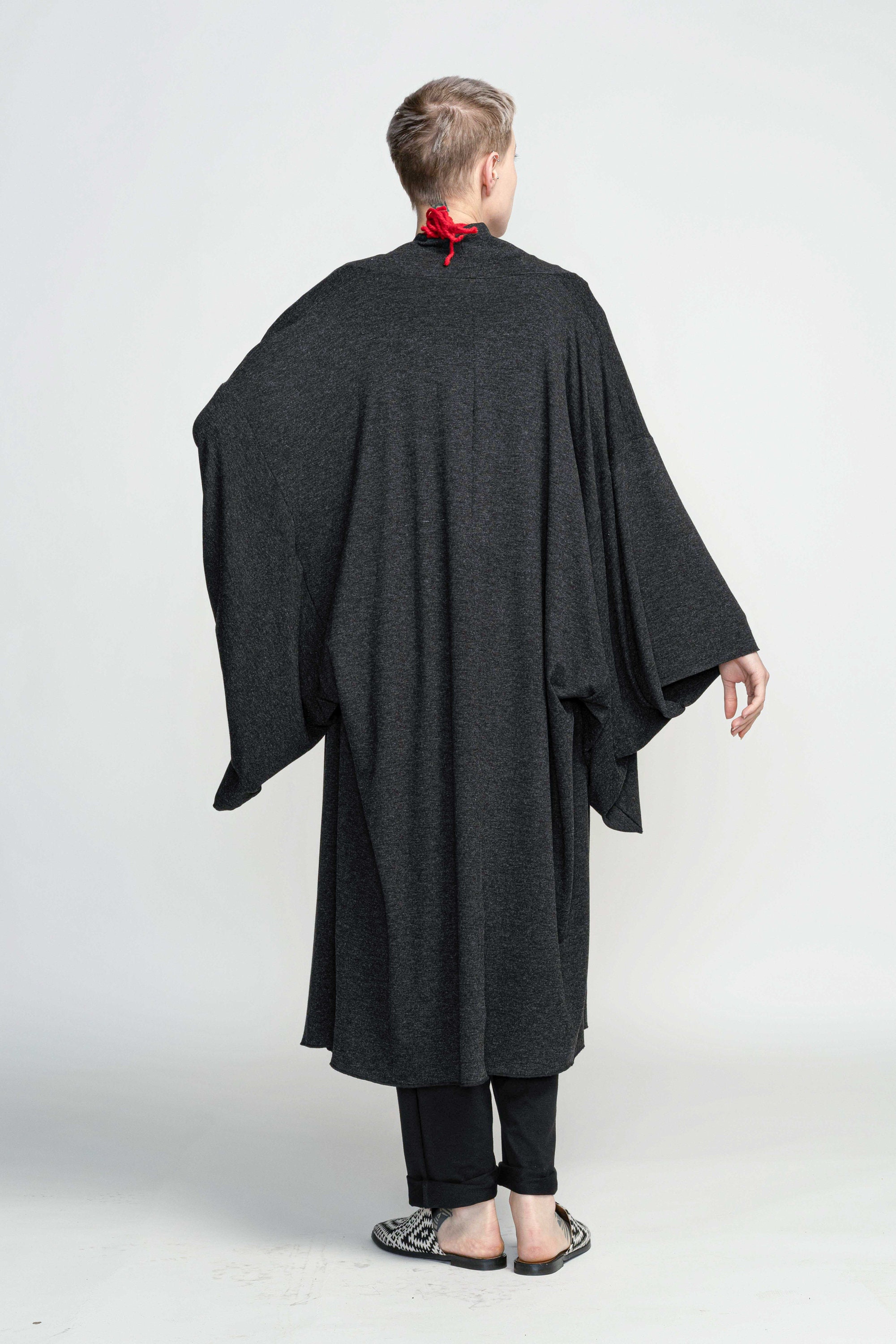 Unisex Japanese Haori Haori Jacket Kimono Jacket Haori Grey - Etsy