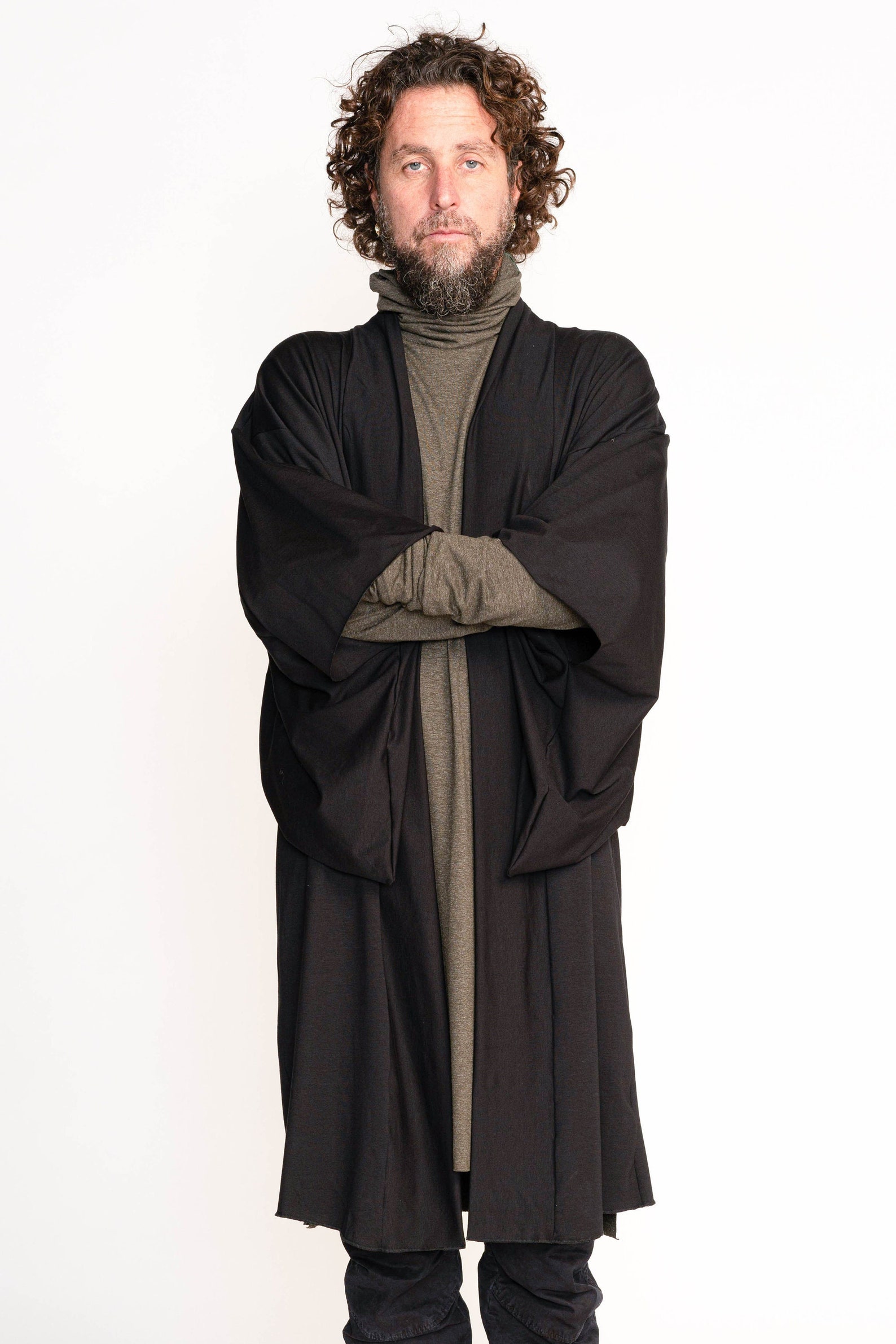 Haori Jacket, Men's Bohemian Haori, Men's Coat, Kimono Jacket for Men ...