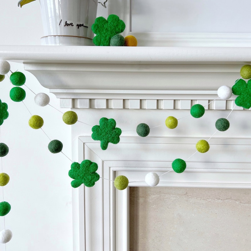 St Patricks Day Garland - Etsy