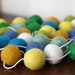 2 Cm Wool Felt Balls Choose Your Own Colors Pom Pom Balls Wool Felt ...