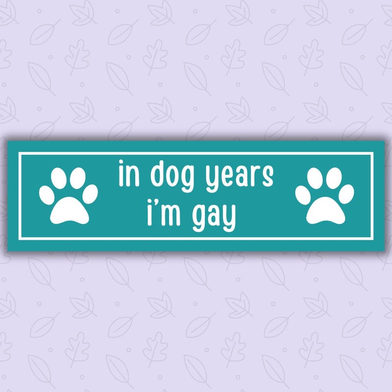Lgbtq Dogs Sticker - Etsy