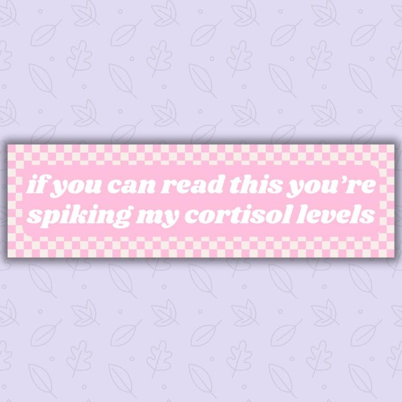 Cortisol Sticker - Etsy