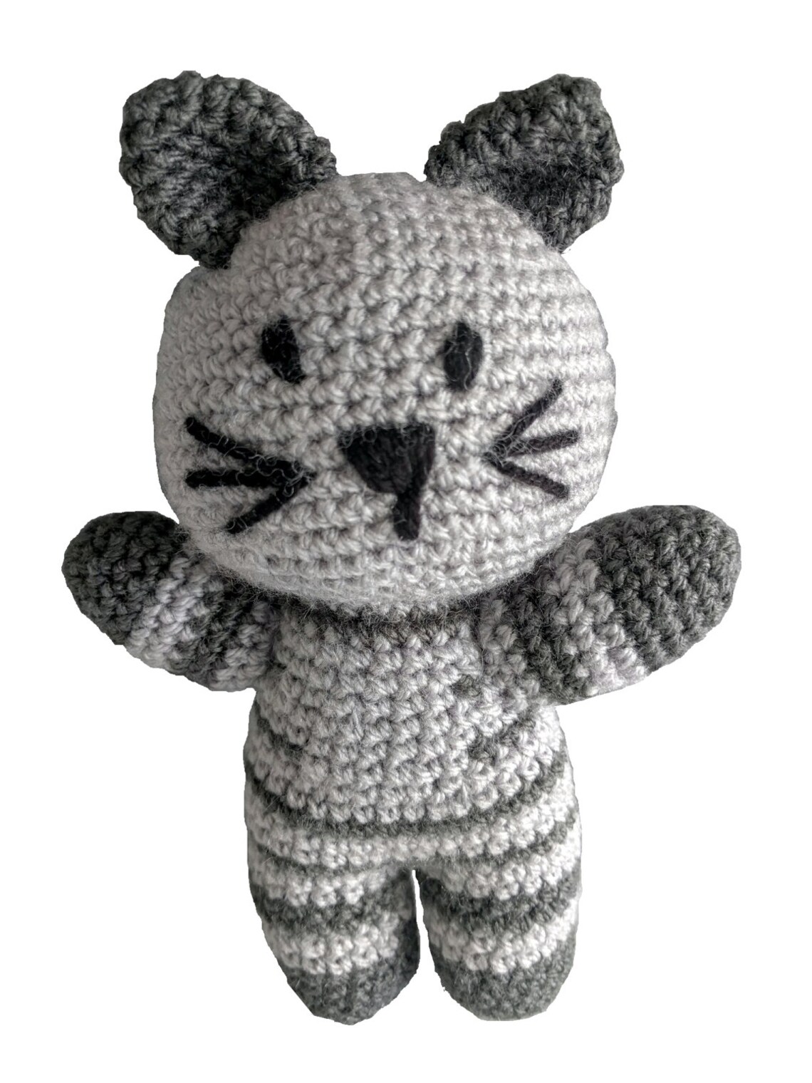 Kitty the Cat Crochet Kit Learn to Crochet, Craft Kit, Pet, Amigurumi ...