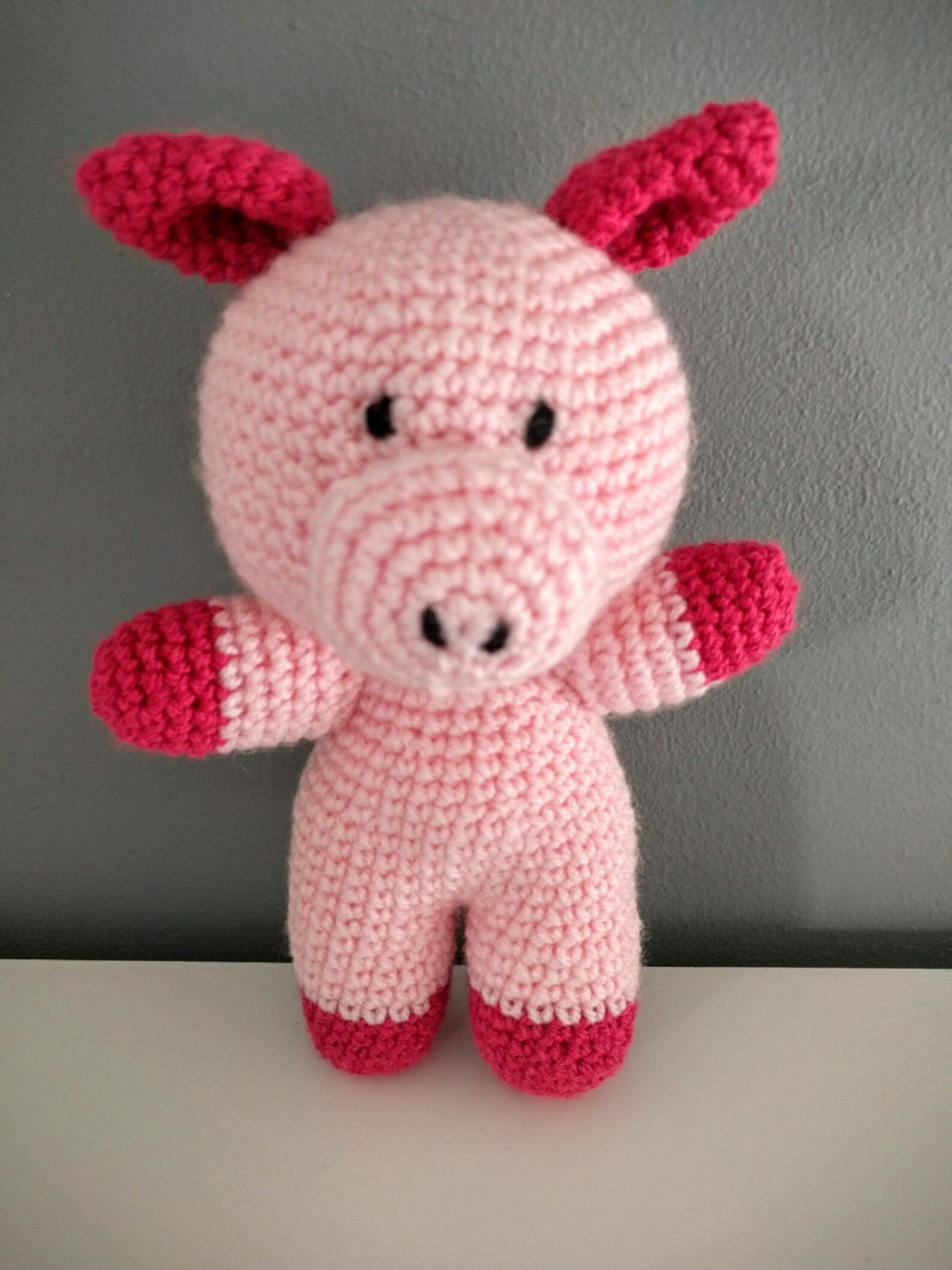 Piggy the Pig - Crochet Pattern (PDF) - Etsy