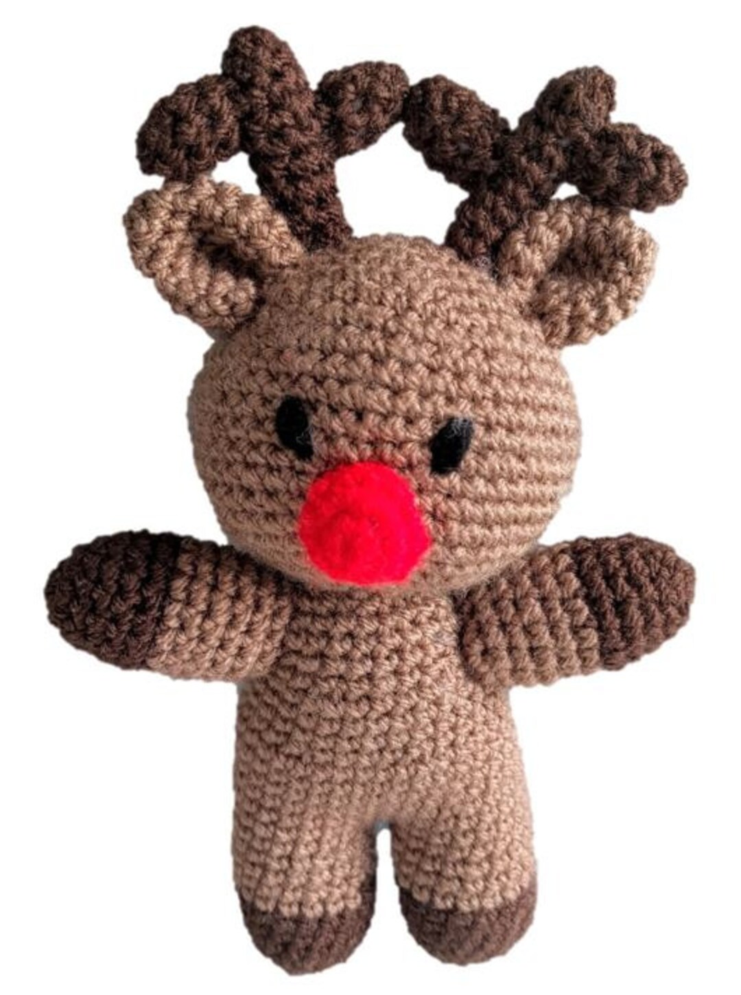 Rudolph the Reindeer - Crochet Pattern (PDF) - Etsy
