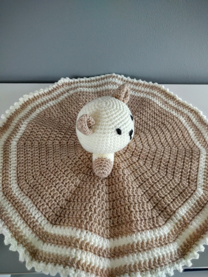 Lamby the Sheep Blanky - Crochet Pattern (PDF) - Instant Download, Baby ...