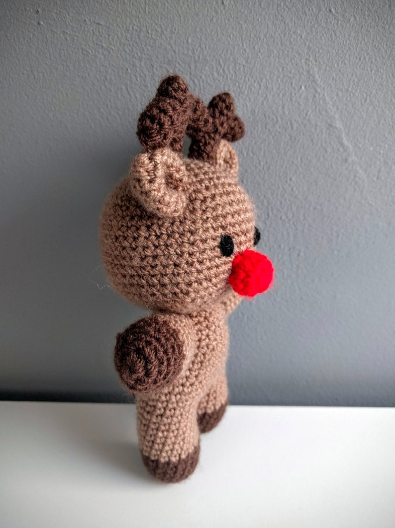 Rudolph the Reindeer - Crochet Pattern (PDF) - Etsy