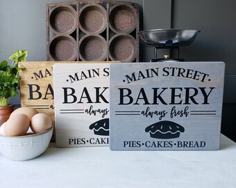 Main Street Bakery Sign - Etsy