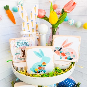 Easter Mini Signs | Tiered Tray Decor | Mix and Match | Holiday Decor ...