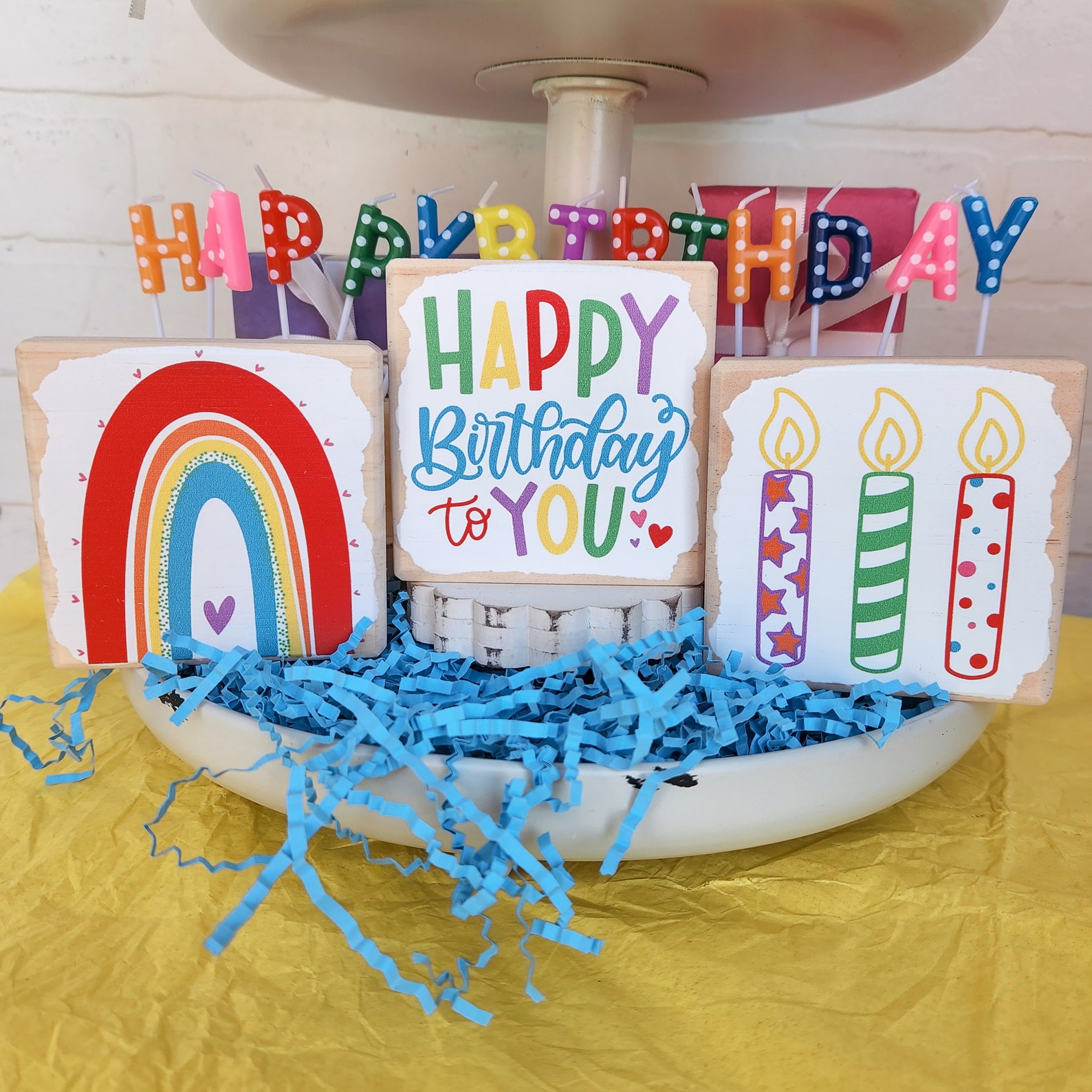 Birthday Mini Signs Tiered Tray Decor Mix and Match - Etsy