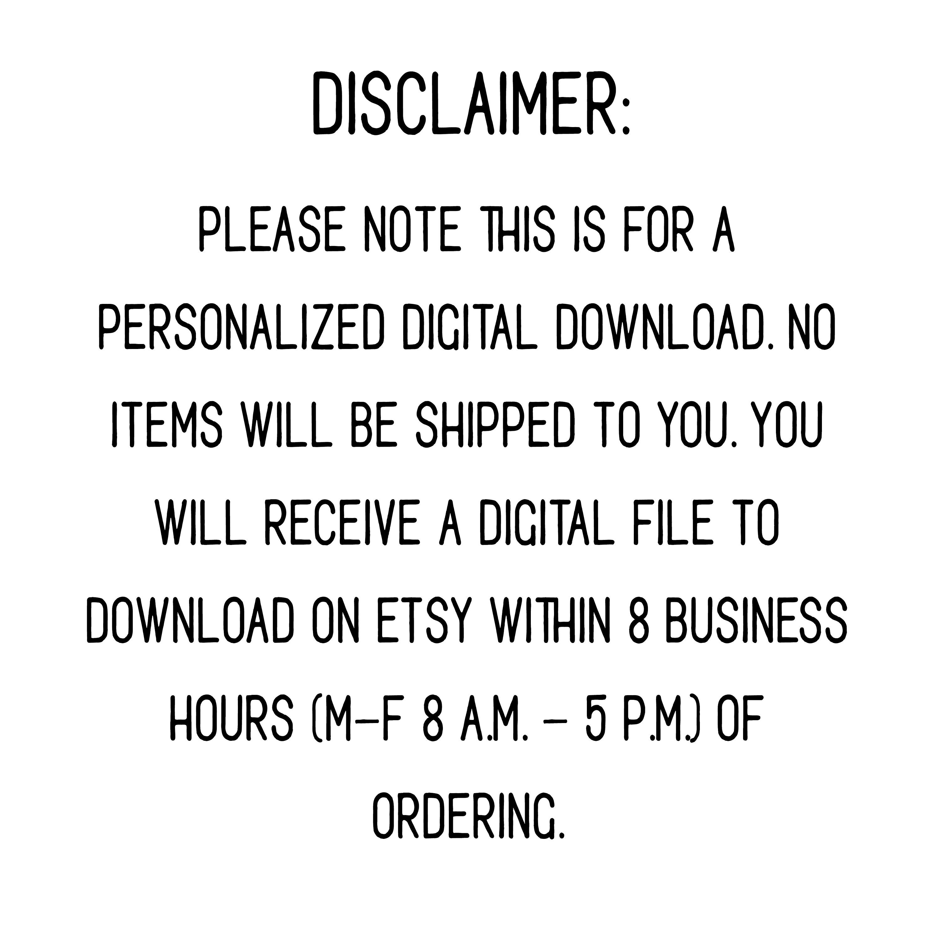 Custom Heart Connected Names Digital Download Personalized - Etsy