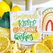 Lemonade Summer Mini Signs Tiered Tray Decor Mix and Match Lemon Decor ...