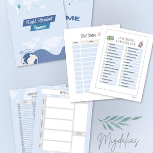 Flight Attendant Training Planner - Etsy