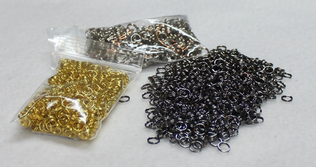 Split Rings 10mm Weight 2 Oz. Appx 350 Double Split Rings - Etsy
