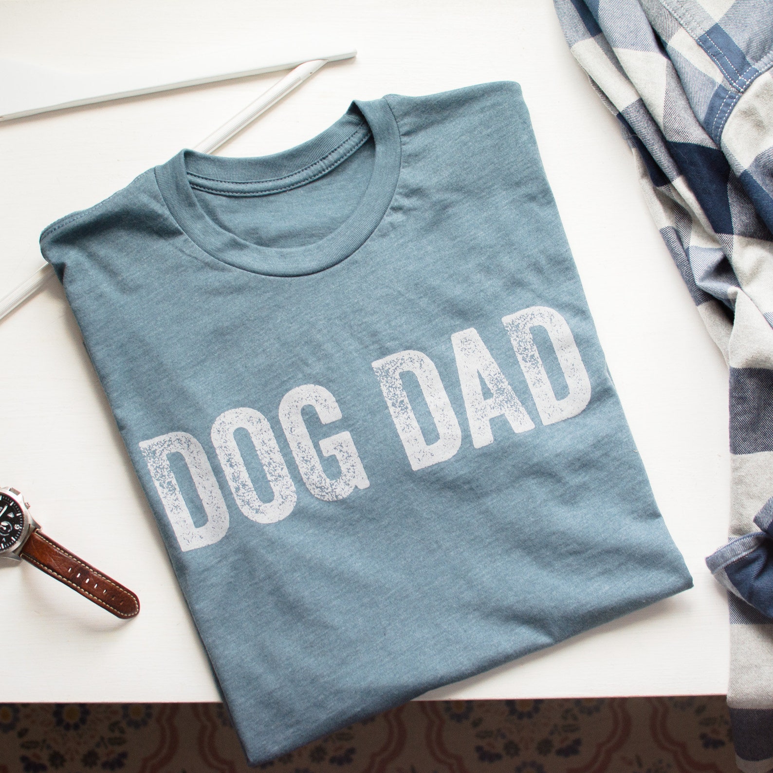 Dog Dad | Mens Shirt | Dog Daddy | Gifts for Him | Guys T-shirt ...