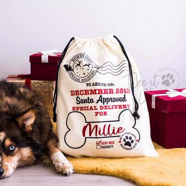 Santa Sack - Etsy Canada