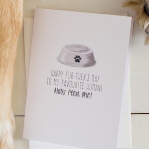 Funny 'fur-ther's Day' Card: Dog & Cat Dad Gifts - Etsy