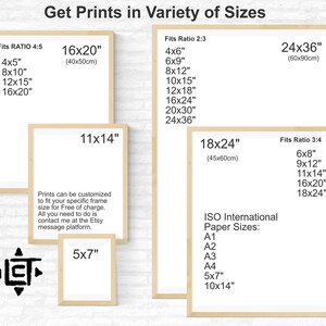 Joy to the World - Digital Wall Art Print, Black & White Minamalist ...