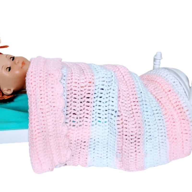 Crochet Doll Blanket - Etsy