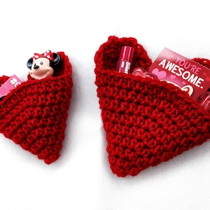 Heart Pocket, Pattern Only, Valentine's Day, Gift Bag, Gift Idea ...