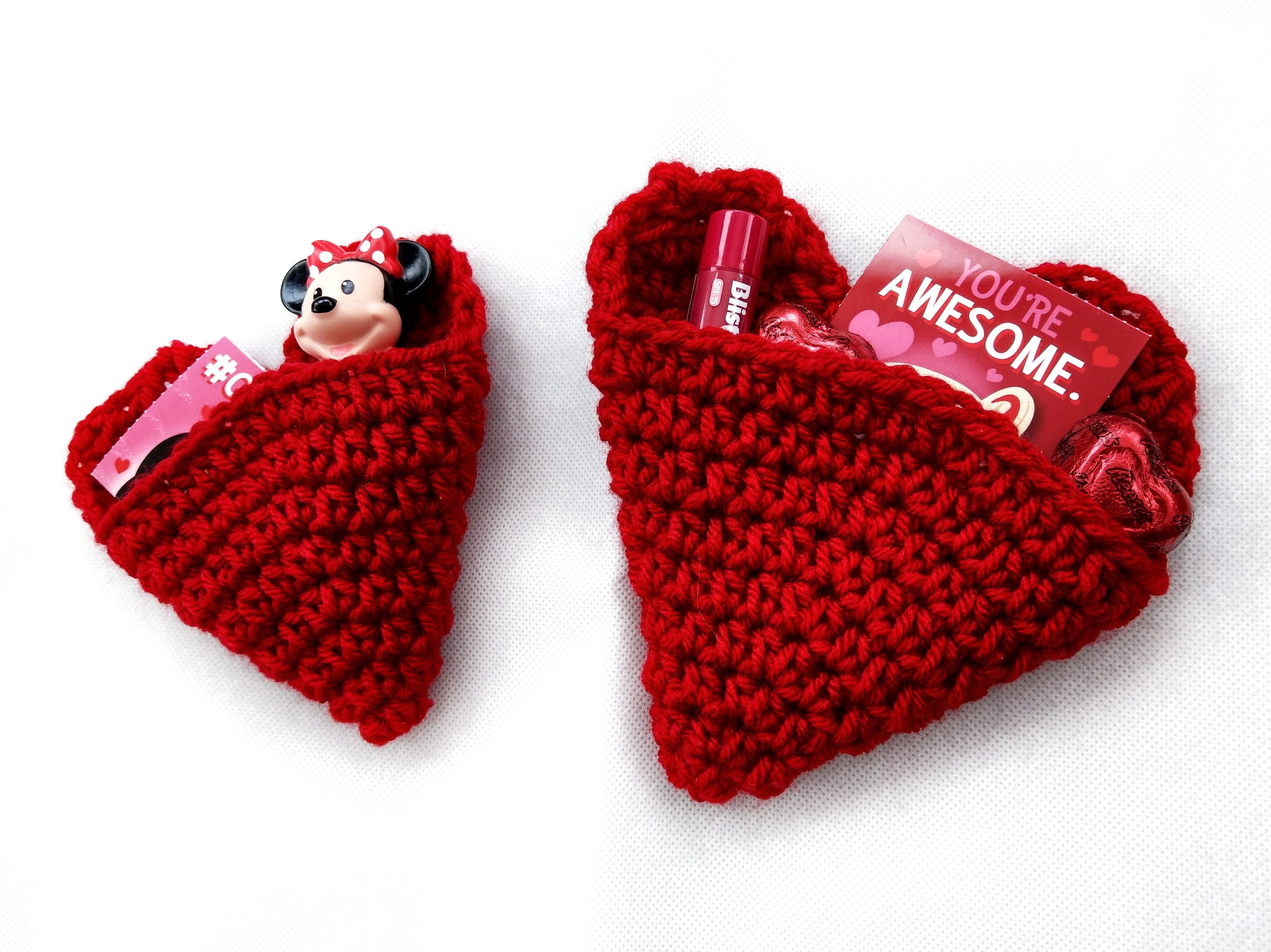 Heart Pocket Pattern Only Valentine's Day Gift Bag - Etsy Canada