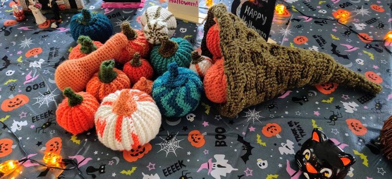 Thanksgiving Cornucopia Crochet Pattern Instant Download PDF | Etsy
