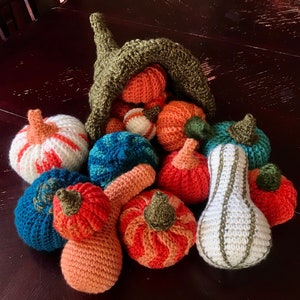Thanksgiving Cornucopia Crochet Pattern, Instant Download PDF, Fall ...