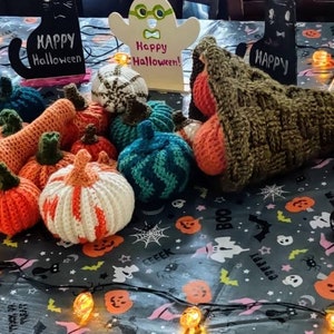 Thanksgiving Cornucopia Crochet Pattern, Instant Download PDF, Fall ...