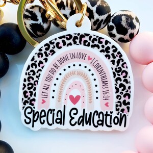 Special Education Keychain | Special Education Wristlet | Sped Gift ...