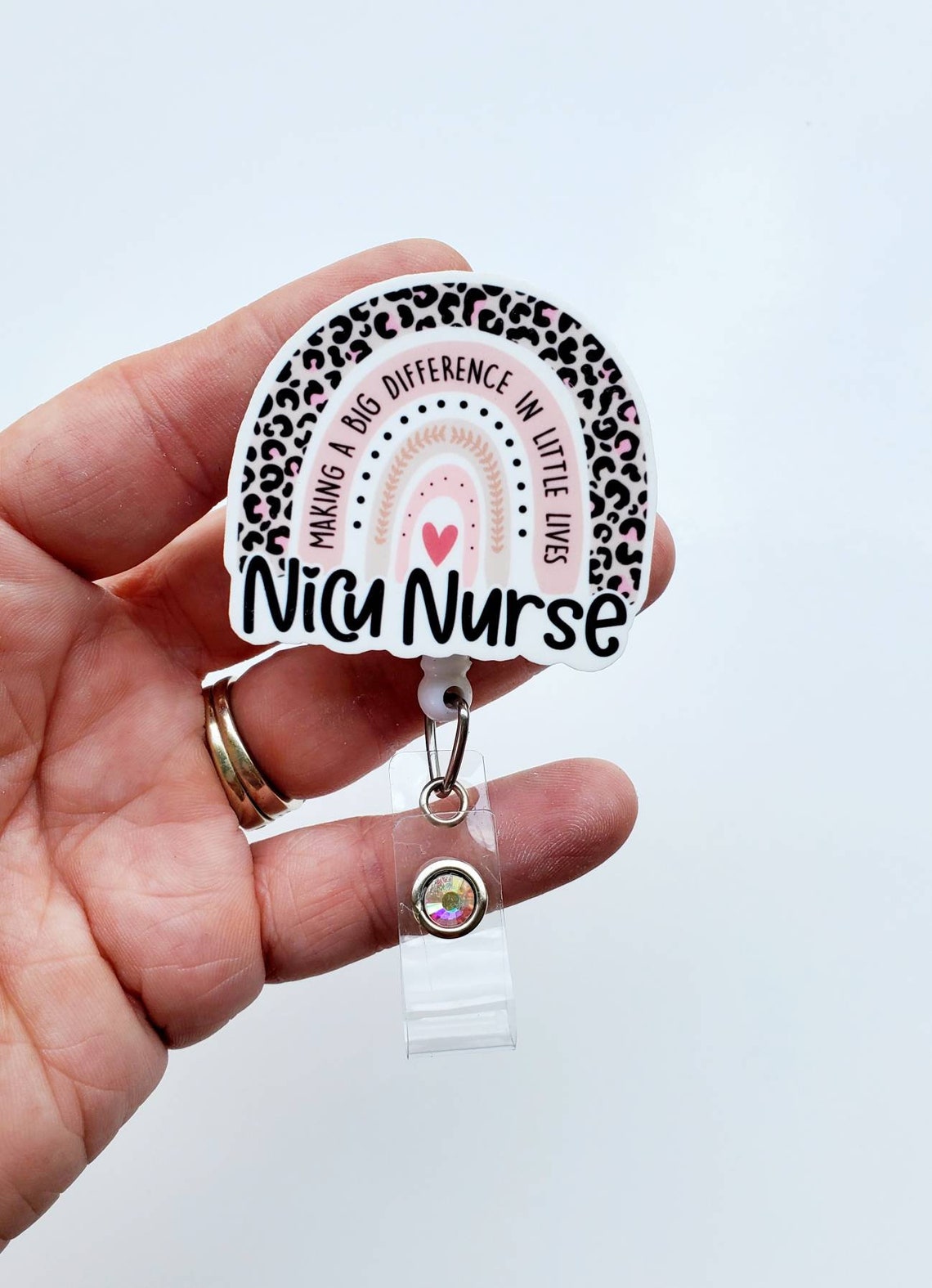 Nicu Nurse Badge Nicu Nurse Rainbow Badge Nicu Nurse Gift - Etsy