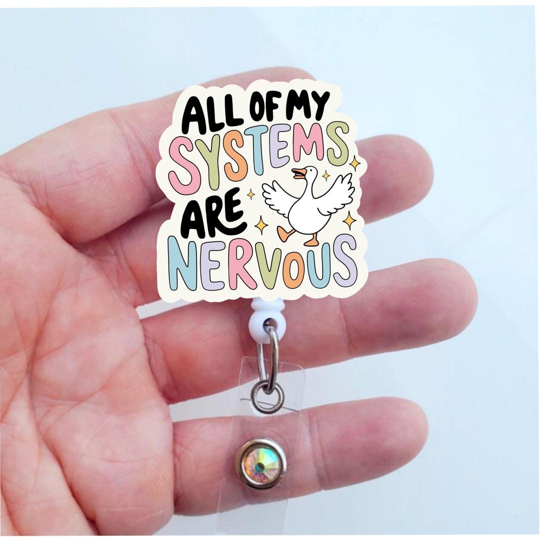 All of My Systems Are Nervous Badge Reel | Badge Reel | Registered ...