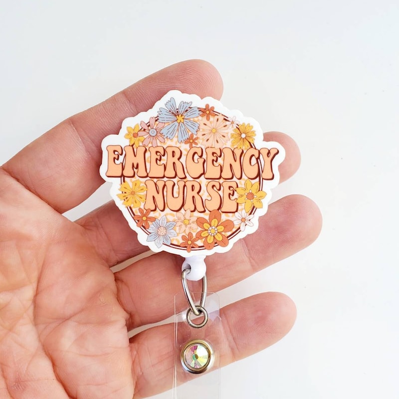 Er Nurse Badge Reel - Etsy