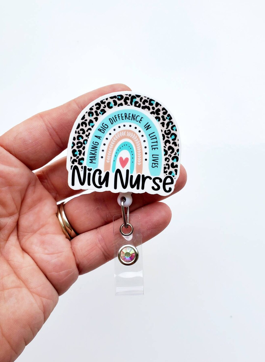 Nicu Nurse Badge | Nicu Nurse Rainbow Badge | Nicu Nurse Gift | Nicu ...