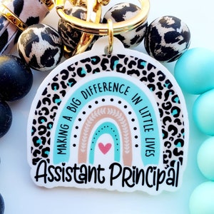Assistant Principal Keychain Assistant Principal Wrist Keychain Holder ...