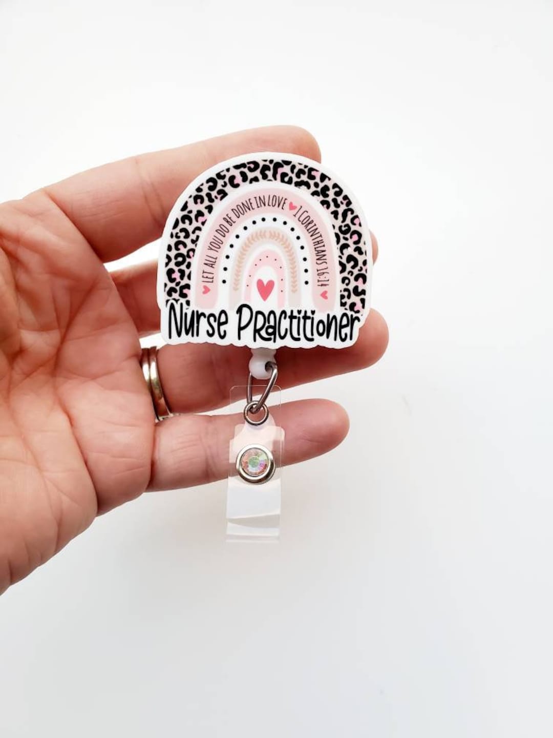 Nurse Practitioner Badge Reel | NP Badge Reel | Retractable Nurse ...