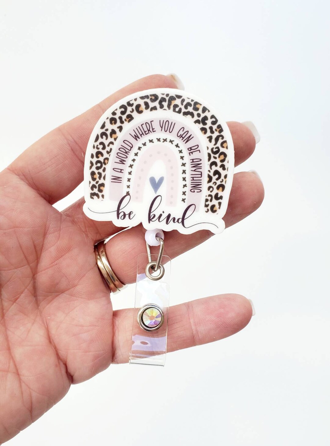 Be Kind Badge in A World Where You Can Be Anything Be Kind Rainbow ...