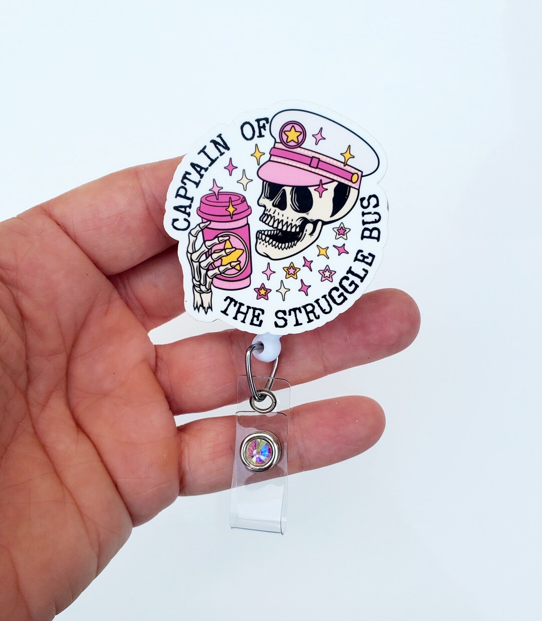Captain of the Struggle Bus Badge Reel | Funny Badge Reel | Badge Reel ...