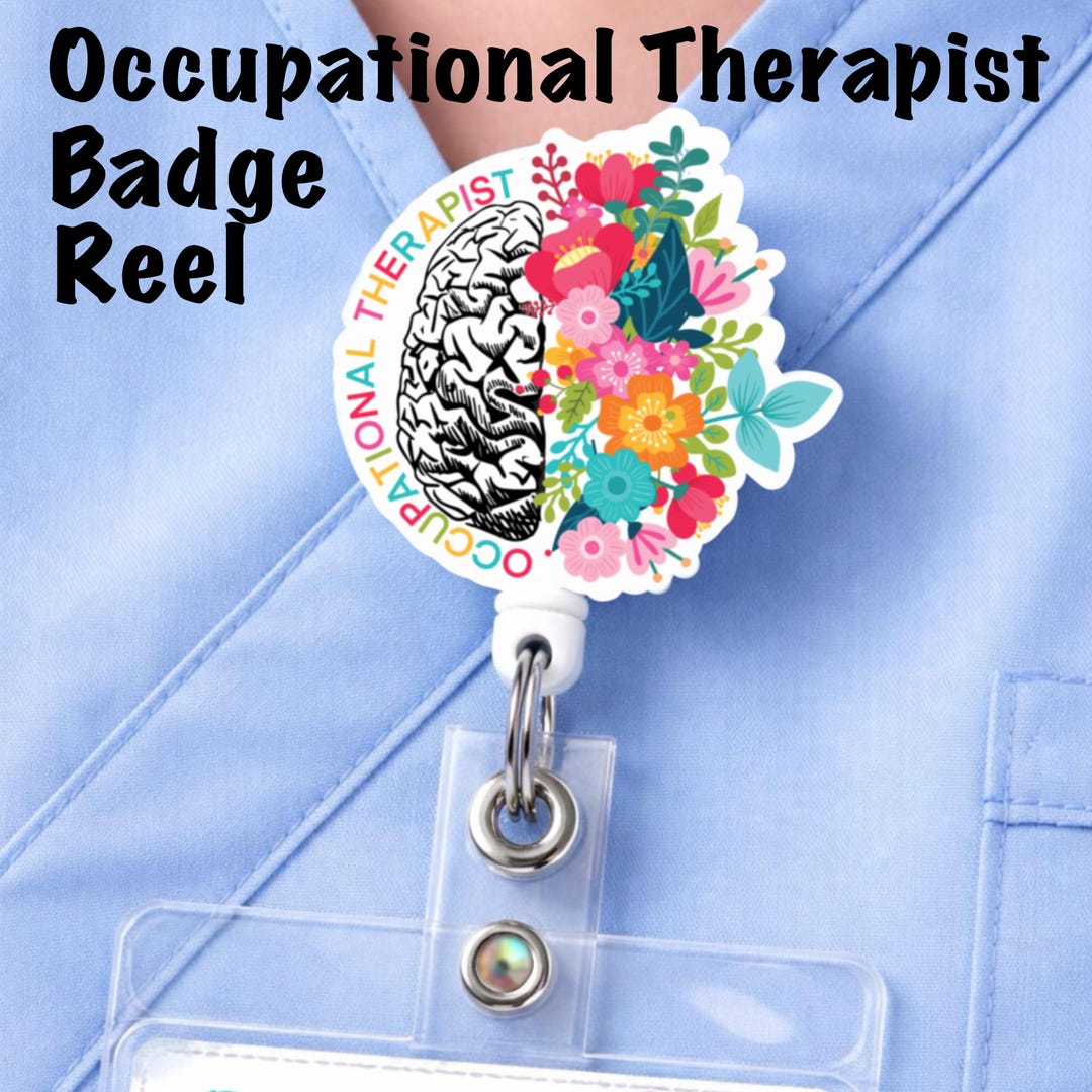 Occupational Therapist Badge Reel | Occupational Therapist Badge ...
