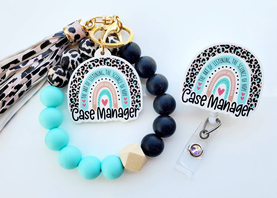 Case Manager Gift Set | Case Manager Badge Reel and Wristlet - Etsy